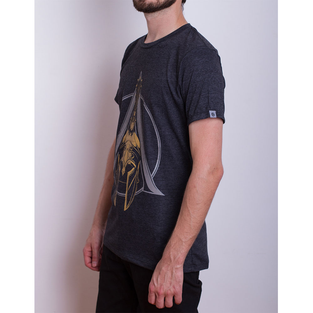 Remera Assassin’s Creed Odyssey - Helmet - Unisex Negra S - PHI-DIGITAL Remera Assassin’s Creed Odyssey - Helmet - Unisex Negra S - PHI-DIGITAL